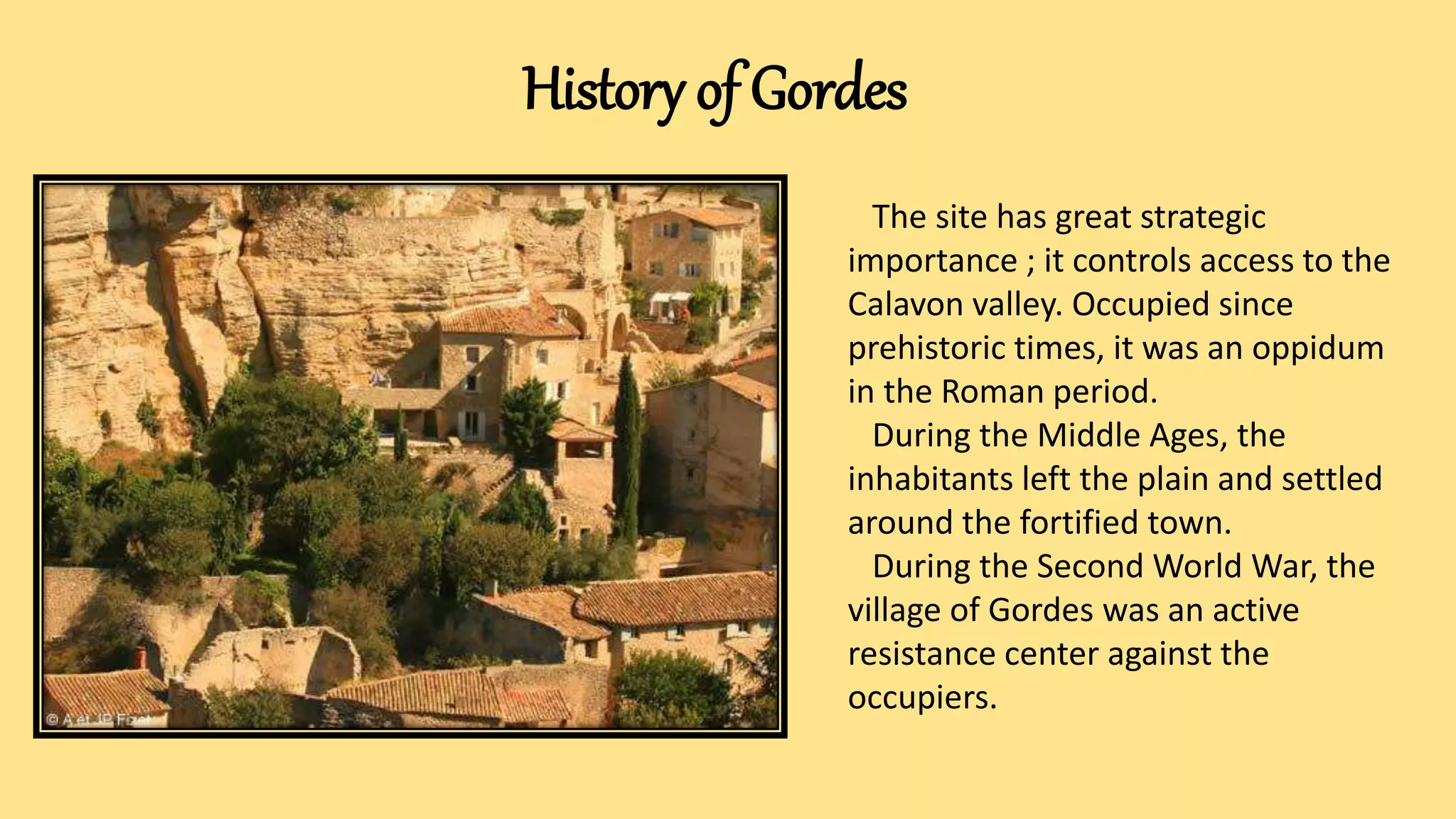 Gordes village france | PPTX
