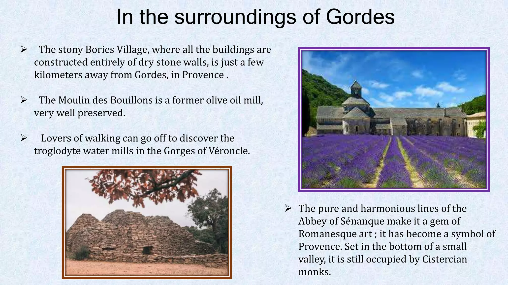 Gordes village france | PPTX