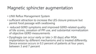 GORD management in adults, treatment, inverstigation | PPT
