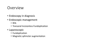 GORD management in adults, treatment, inverstigation | PPT