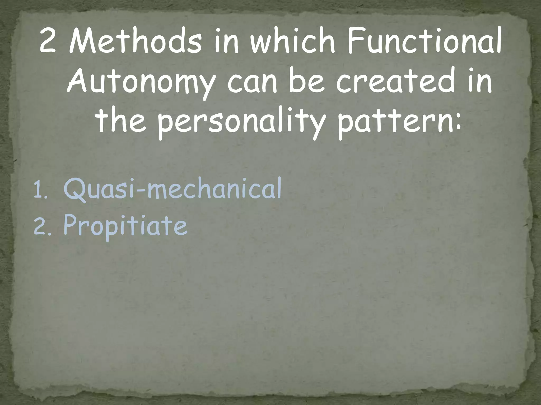 Gordon allport psychology of individual | PPTX