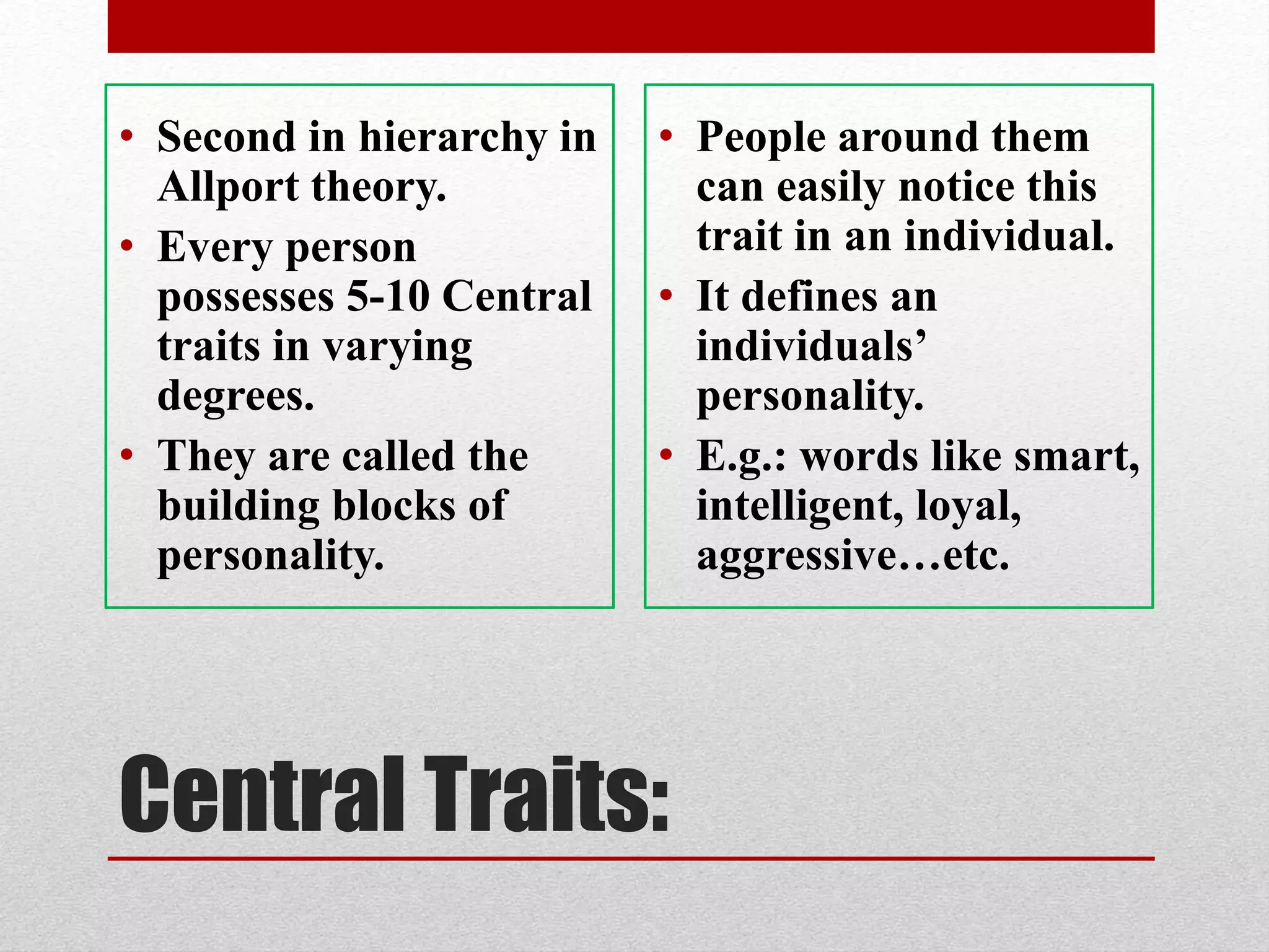 Gordon Allport Trait Theory.pptx