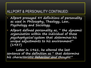 Gordon Allport Trait Theory.pptx
