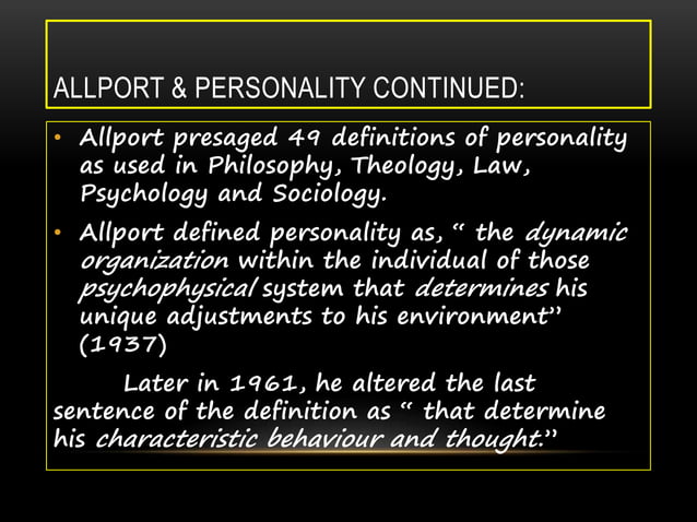Gordon Allport Trait Theory.pptx