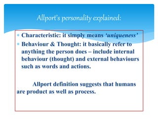 Gordon Allport Trait Theory.pptx