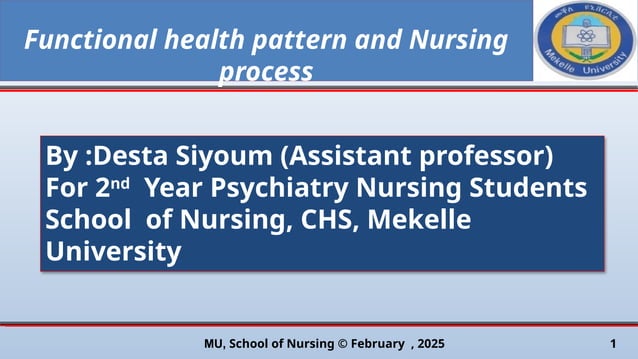 Gordon approach and Nursing process.pptx