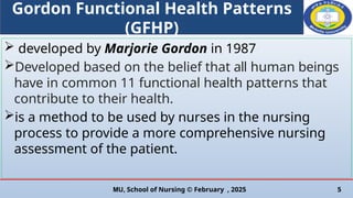 Gordon approach and Nursing process.pptx
