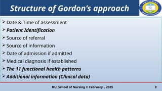 Gordon approach and Nursing process.pptx