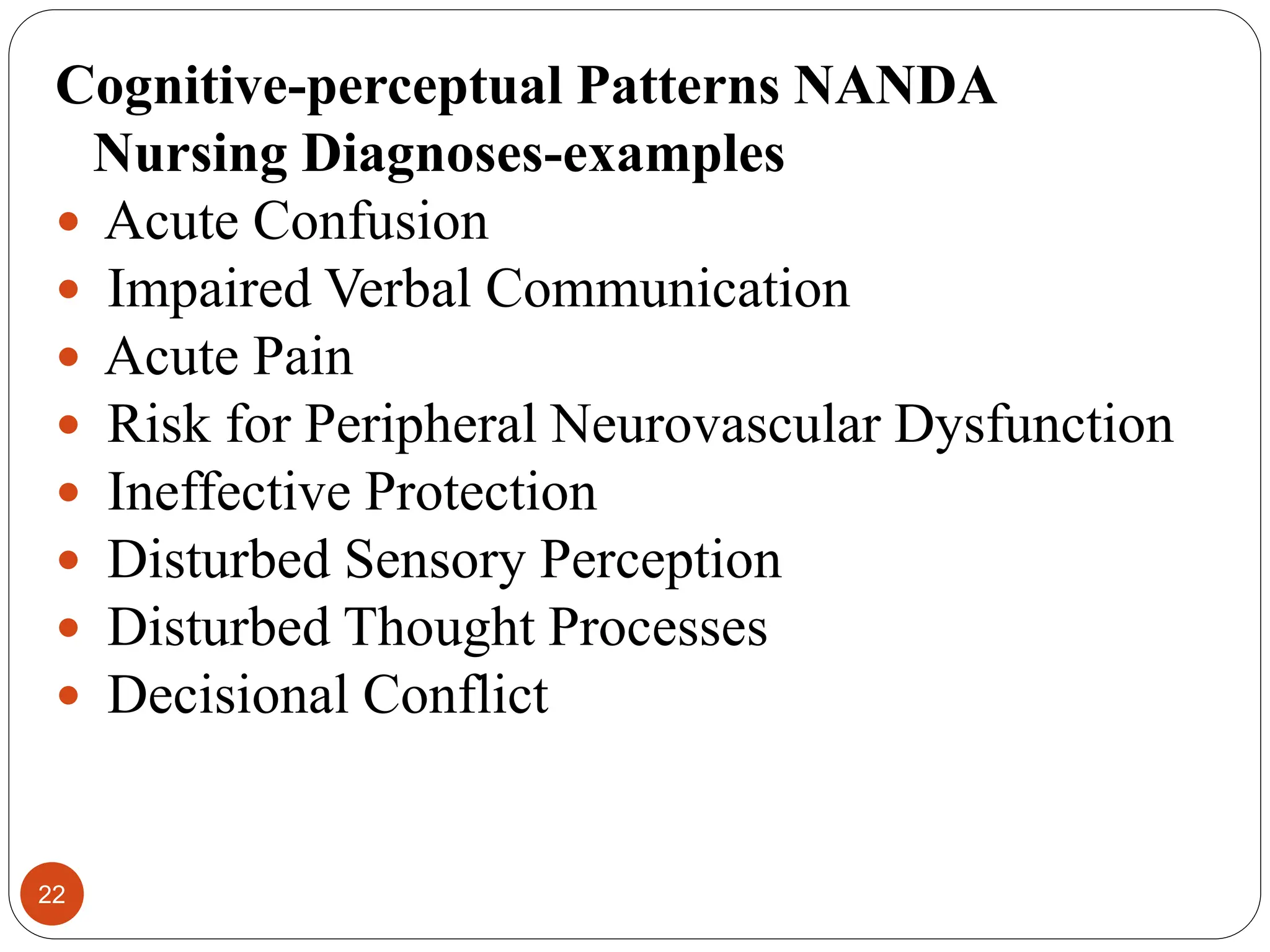 Gordons 11 Health Functional Patterns Ppt