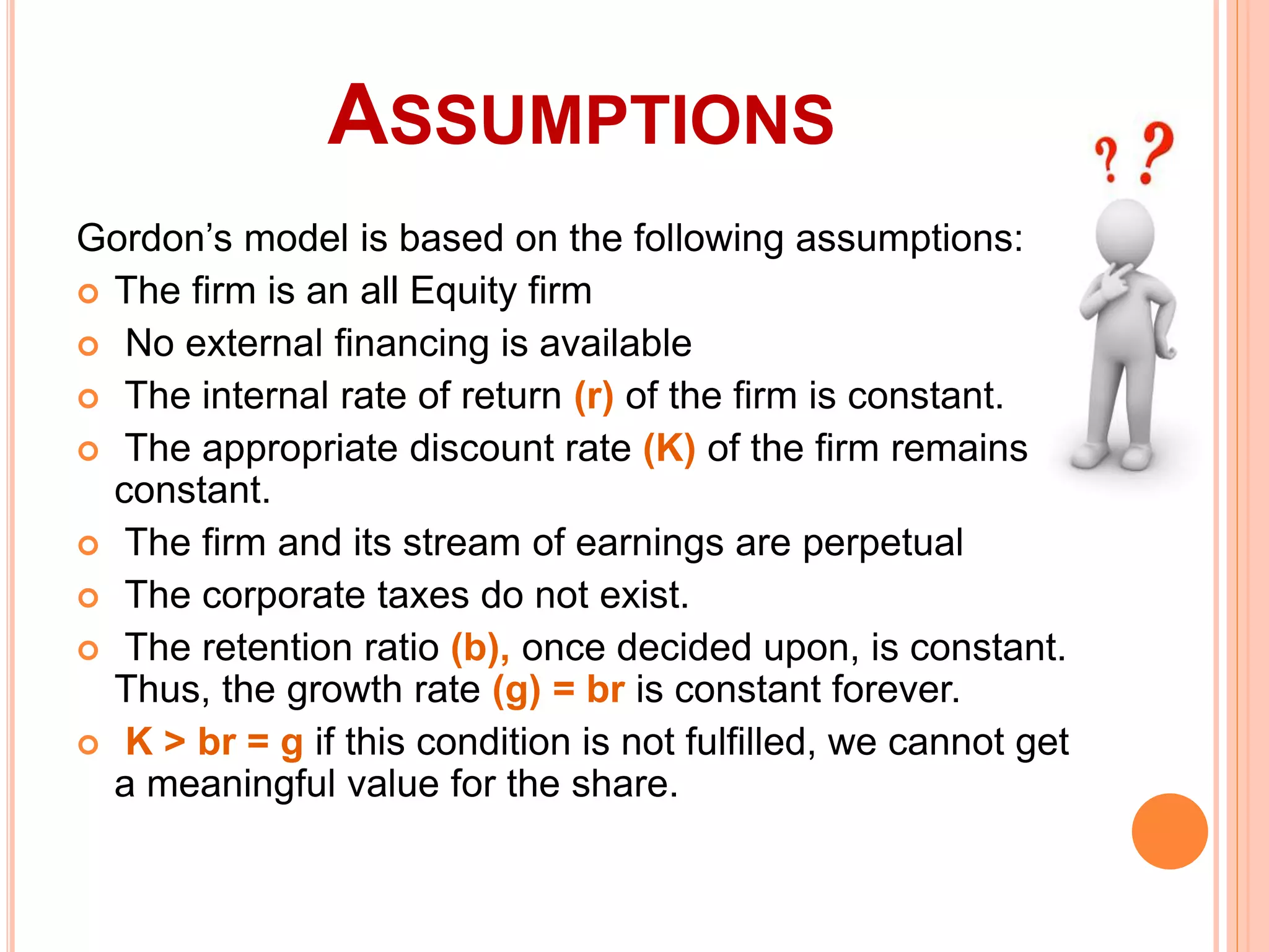Gordon's model | PPTX