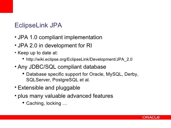 Eclipselink Jpa