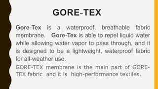 Gore Textile By BULBUL | PPTX