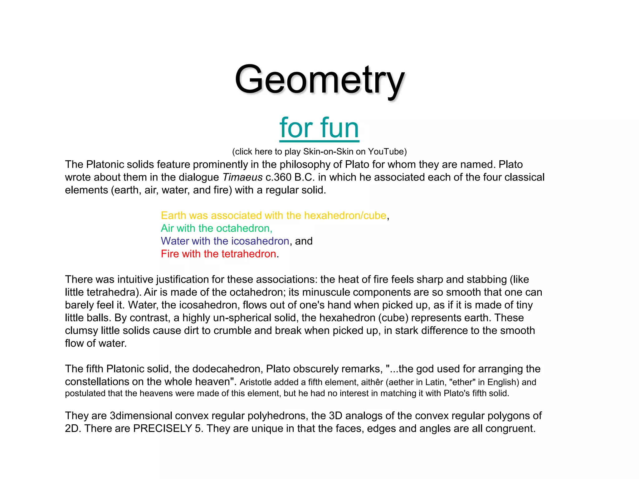 Gorgeous geometry | PPSX