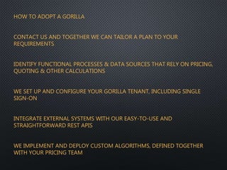 Gorilla ERP Project management for ERP Systems | PPT