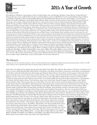 Gorman Heritage Farm Winter 2012 Newsletter | PDF