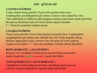 Gormə analizatoru | PPT