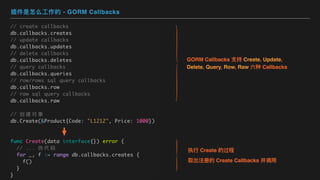 Gorm @ gopher china | PPT