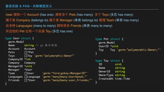 Gorm @ gopher china | PPT