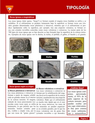 Rocas y Minerales | PDF