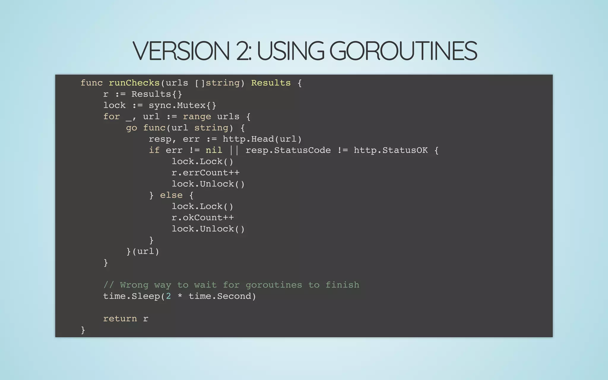 Goroutines and Channels in practice | PDF