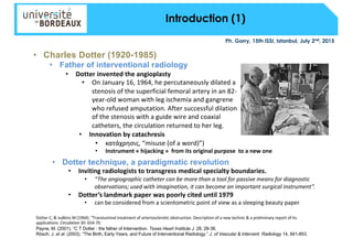 Charles Dotter & the birth of Interventional Radiology: A sleeping ...