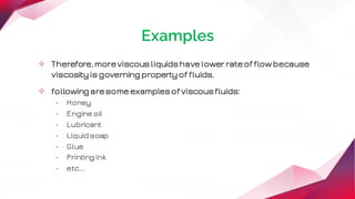 Viscus Flow of Fluids | PDF