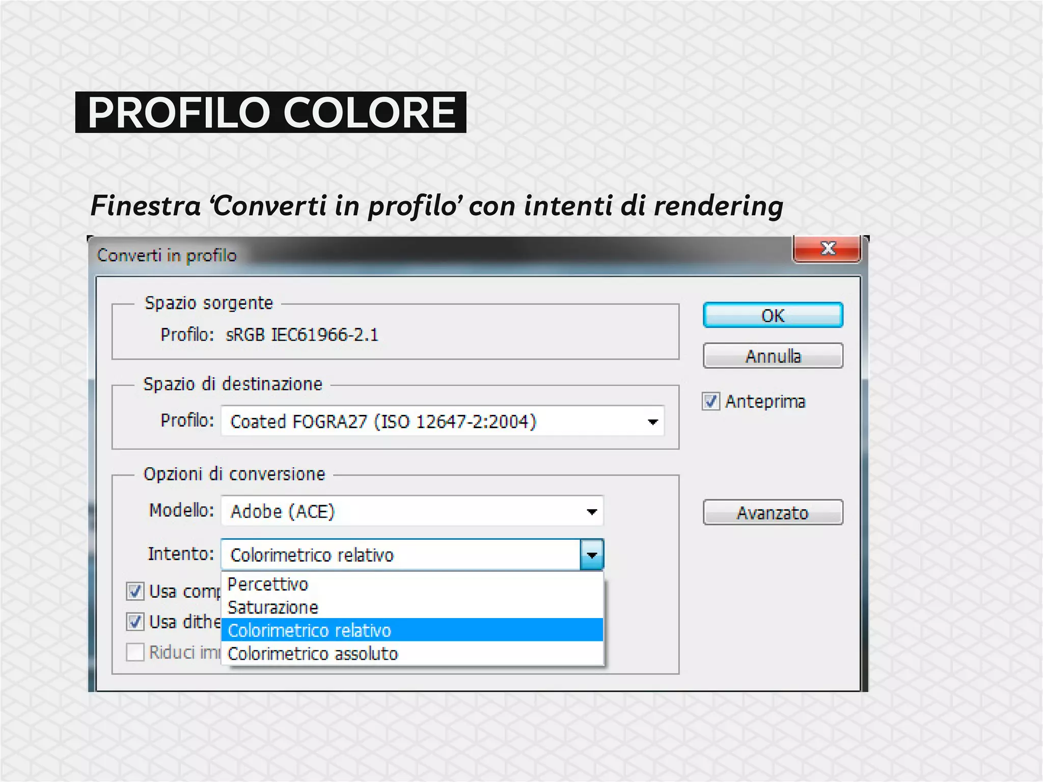 Gos Corso Photoshop - Profili colore | PDF | Photography | Arts and Crafts