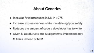 Generics, Go | PDF
