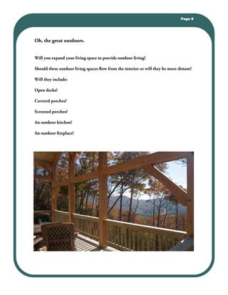 Goshen Timber Frames Home Design Workbook | PDF