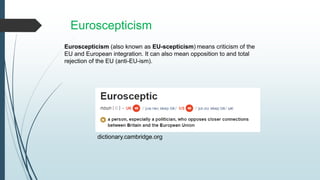 Gosia Wochowska - Euroscepticism: do we need to promote Europe? | PPTX