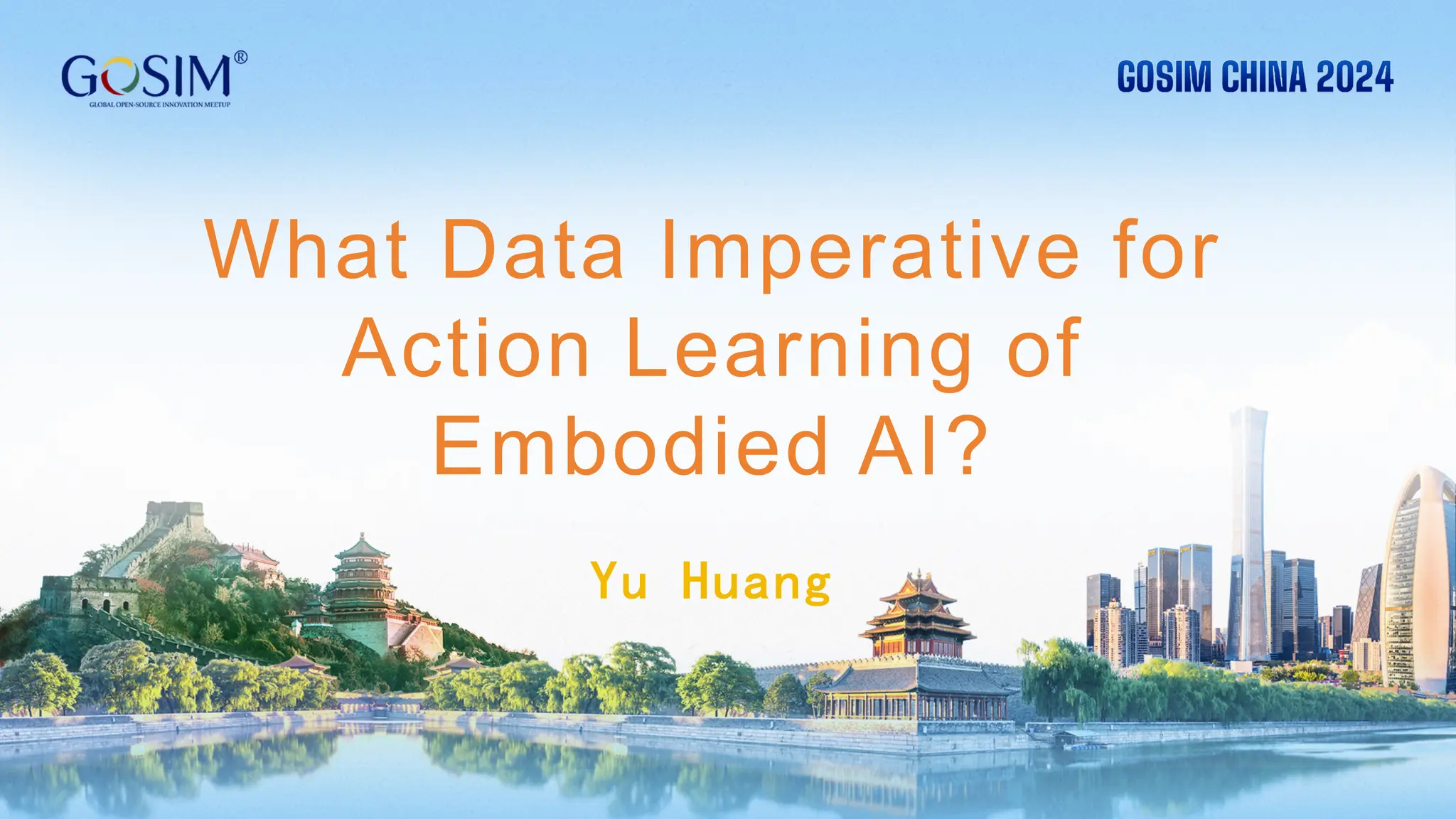 GOSIM_China_2024_Embodied AI Data VLA World Model | PDF