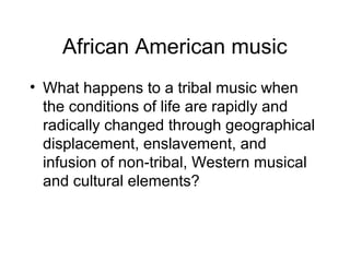 Black Gospel Music Powerpoint | PPT