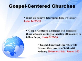 Gospel centered churches | PPT
