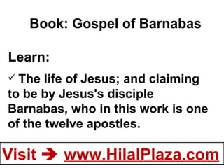 Gospel of Barnabas | PPT