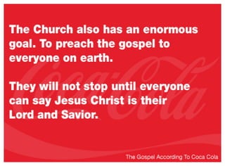 The Gospel According To Coca Cola | PDF