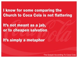 The Gospel According To Coca Cola | PDF