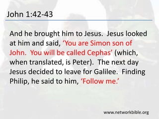 Gospel boot camp part 5 (recruiting) | PPTX