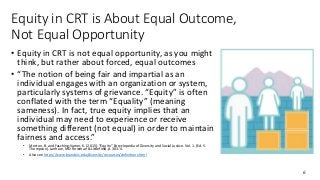 A Gospel Centered Warning about Critical Race Theory (CRT) | PPT