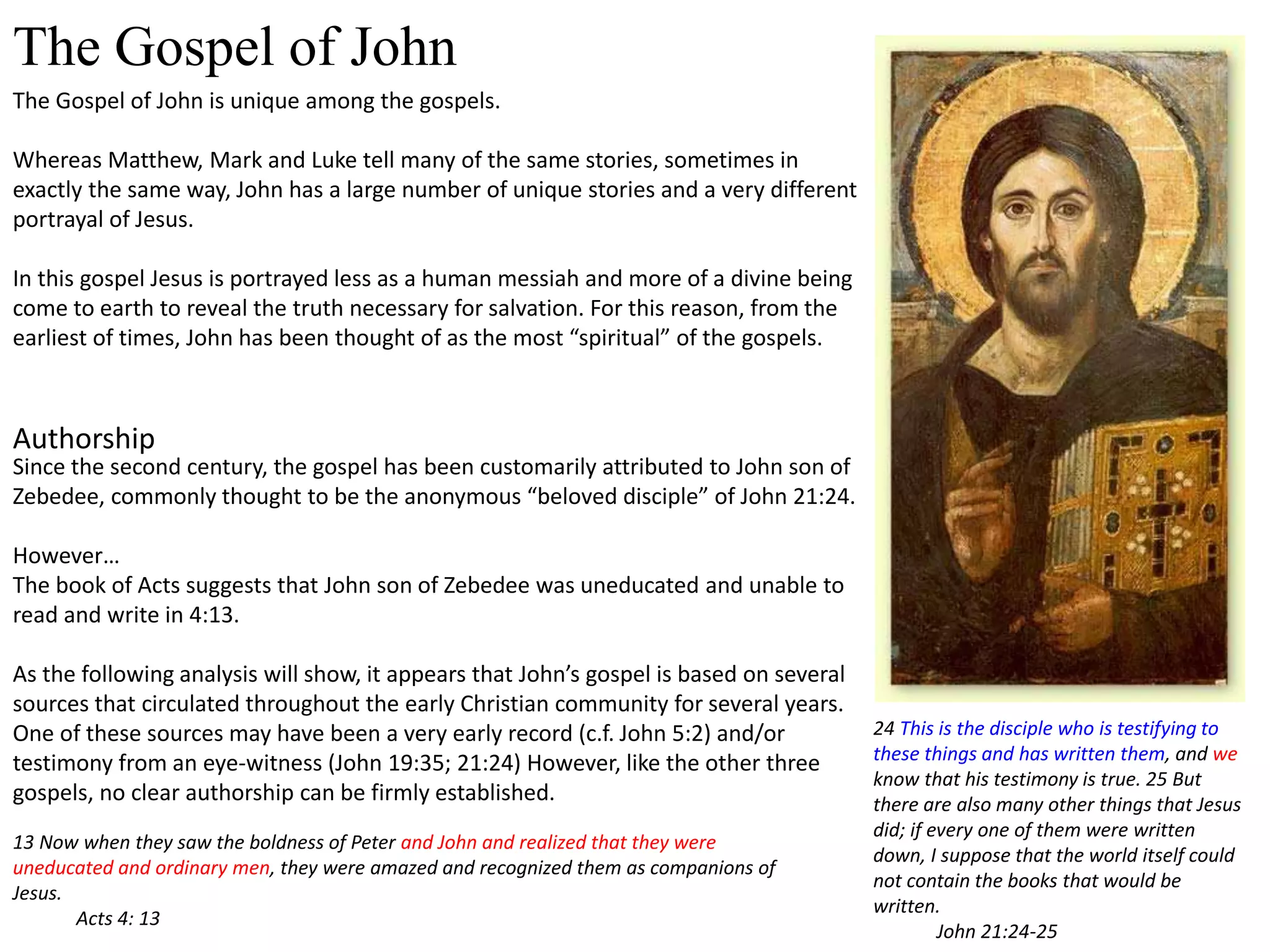 Gospel of John | PPTX
