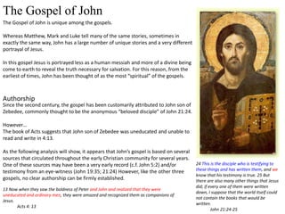 Gospel of John | PPTX