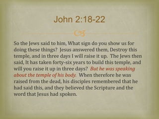 Gospel of John Introduction | PPTX