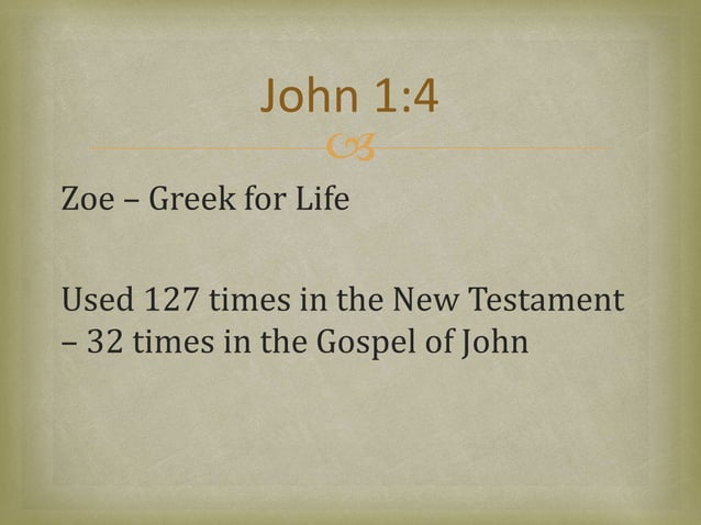 Gospel of John lesson 1 | PPT | Free Download