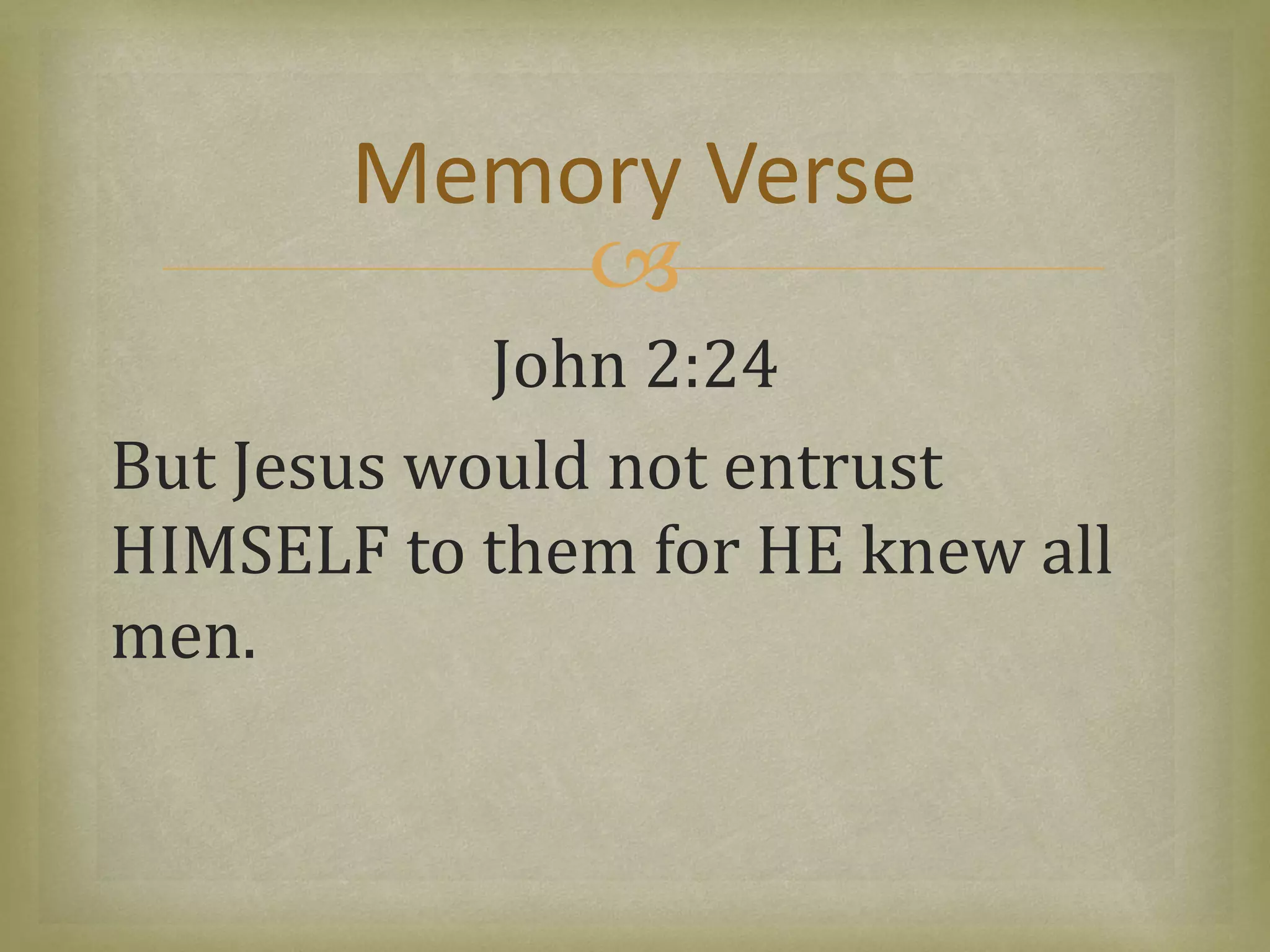 Gospel of John Chapter 2 | PPTX