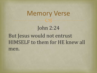 Gospel of John Chapter 2 | PPTX