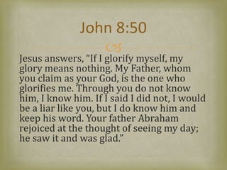 Gospel of John 8 | PPTX