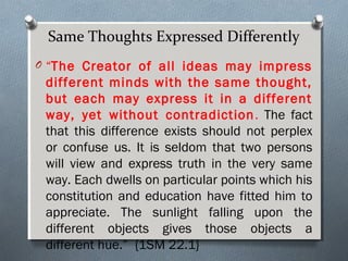 Gospel order 15-20- unity in diversity | PPT