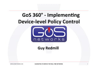 GoS presentation MBW 2012 | PDF