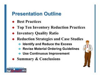 Gossard best practices for inventory reduction | PDF
