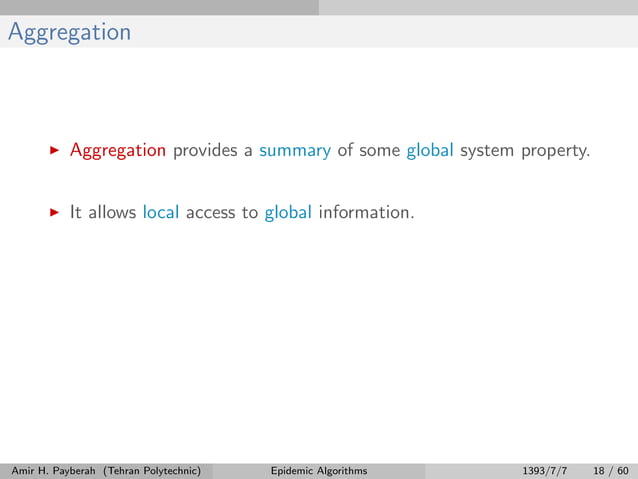 Gossip-based algorithms | PPT