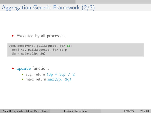 Gossip-based algorithms | PPT